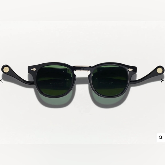 MOSCOT | Accessories | Moscot Sunglasses Lemtosh Fold Black Acetate New ...